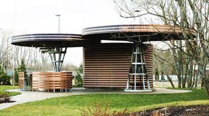 Arsitektur Rumah Bergaya Tempat Tinggal Alien - Lifestyle Liputan6.com